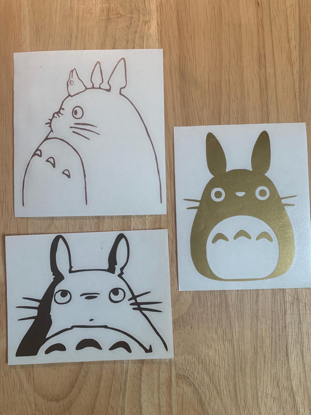 Totoro/ Anime Movie Vinyl Decal - Etsy