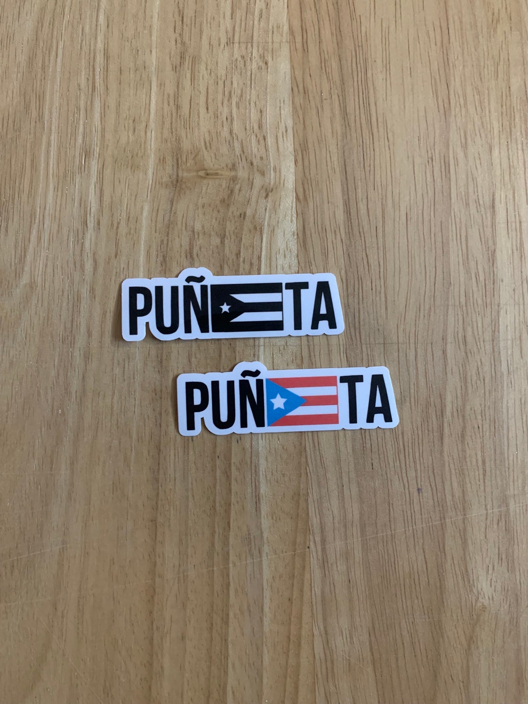 Puñeta With Puerto Rico Flag Stickers (set of 2) - Etsy