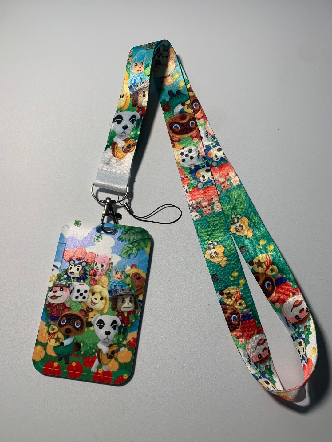 Cartoon Character Lanyard & Badge Holder - Etsy