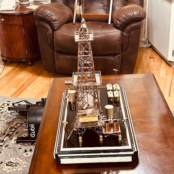 Oil Rig - Etsy