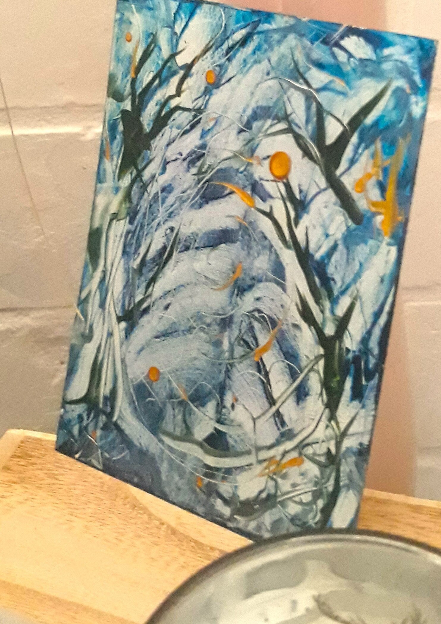 Encaustic Wax Vortex/portal - Etsy