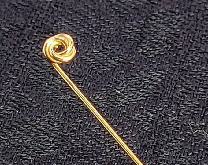 Stick Pin Love Knot Gold Vintage 1990's Love Friendship Stick Pin ...