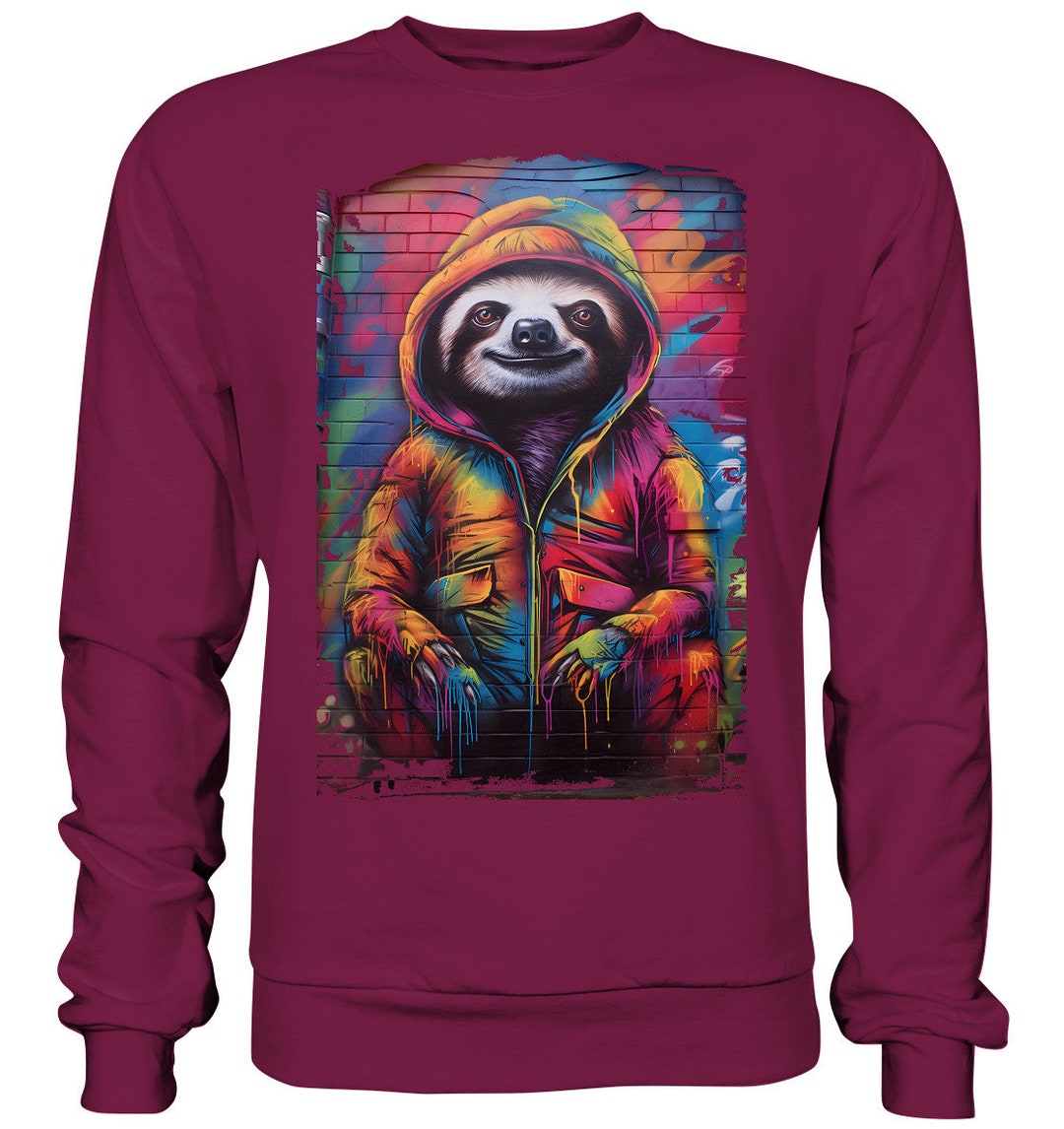 Sloth 2 Basic Sweatshirt Winter Sweater Winter Sweatshirt - Etsy