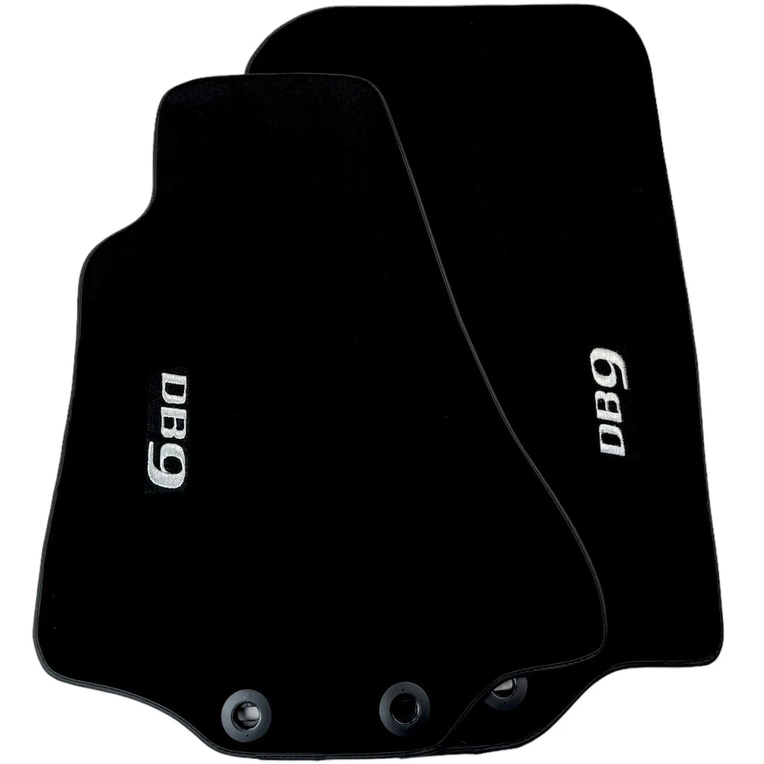 Black Floor Mats for Aston Martin DB9 (2004-2016) Left Hand Drive or ...