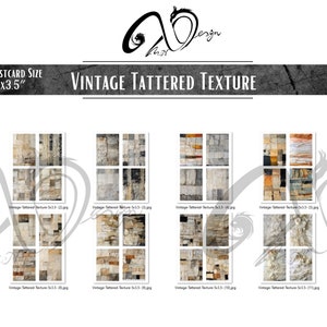Vintage Tattered Texture, Digital Download, Old Digital Paper, Fabric ...