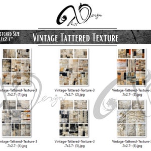Vintage Tattered Texture, Digital Download, Old Digital Paper, Fabric ...