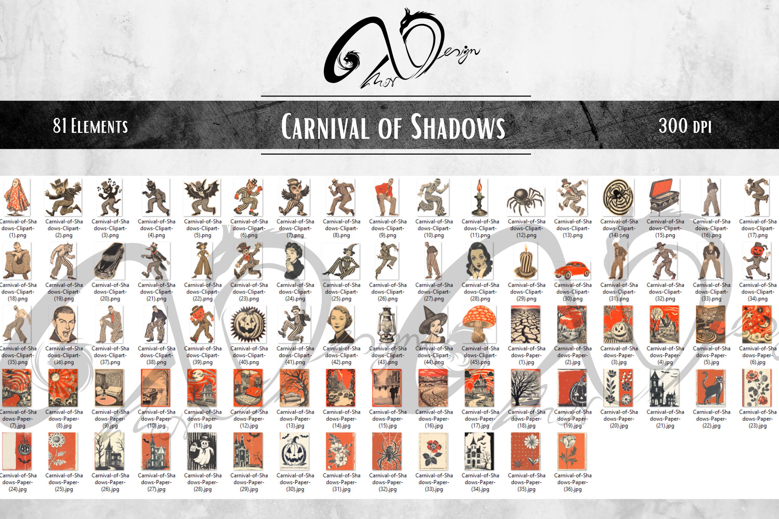 Vintage 1950s Halloween Clipart & Paper Kit (digital Download) - Etsy