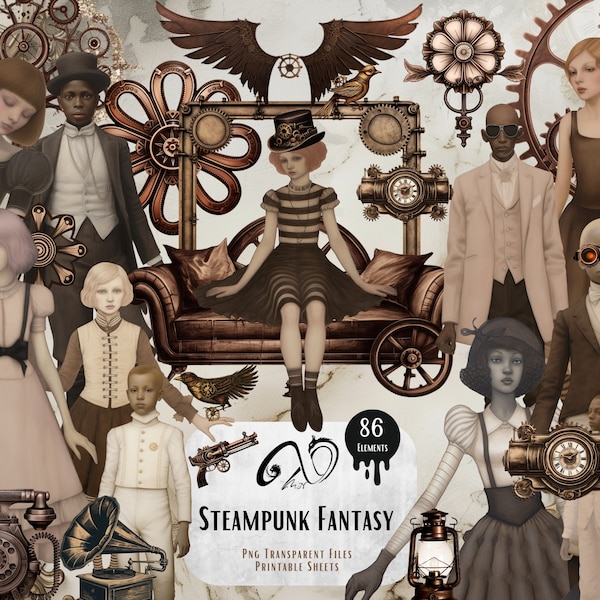 Steampunk Fantasy - Etsy