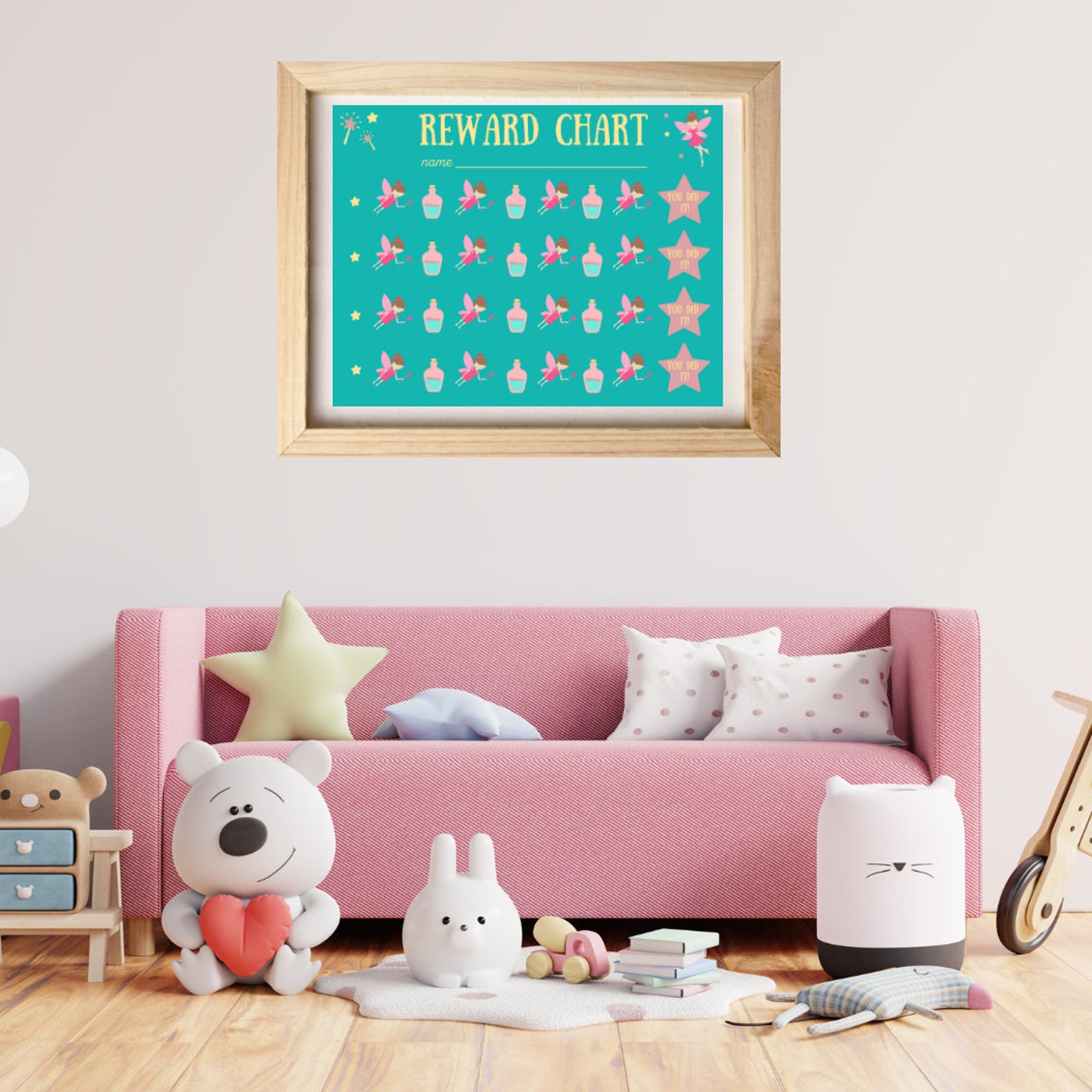 Reward Chart Toddler Reward Chart Reward Chart Printable - Etsy