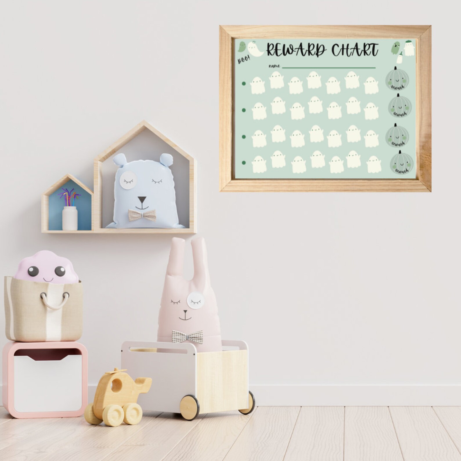 Reward Chart, Toddler Reward Chart, Reward Chart Printable, Halloween ...