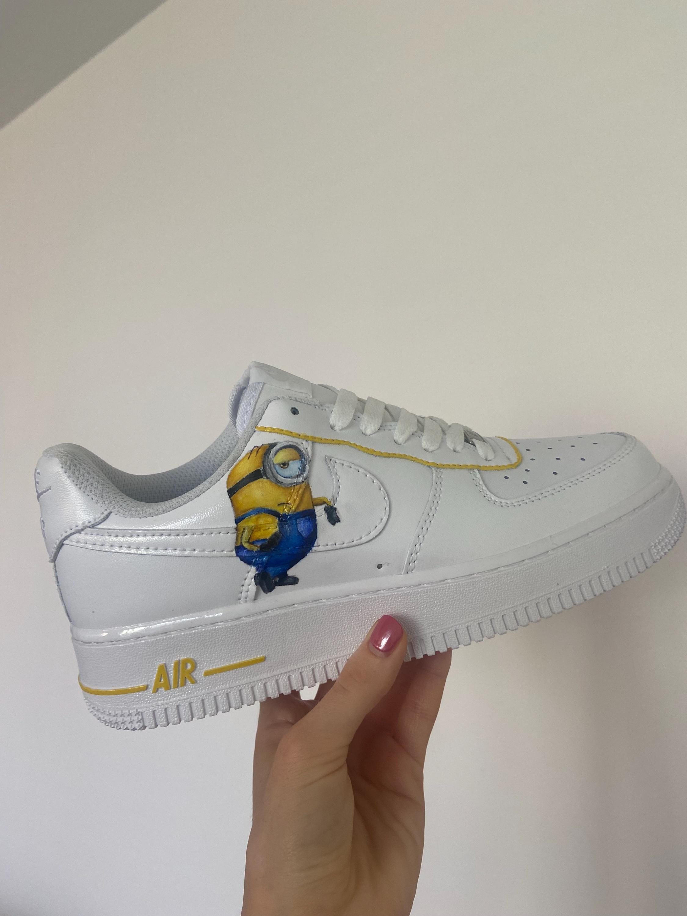 Minion Shoe Custom Air Force 1 - Etsy