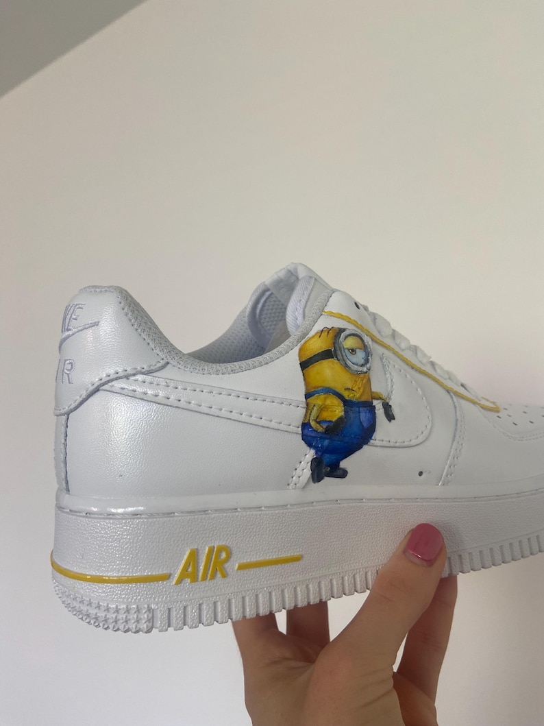 Minion Shoe Custom Air Force 1 - Etsy
