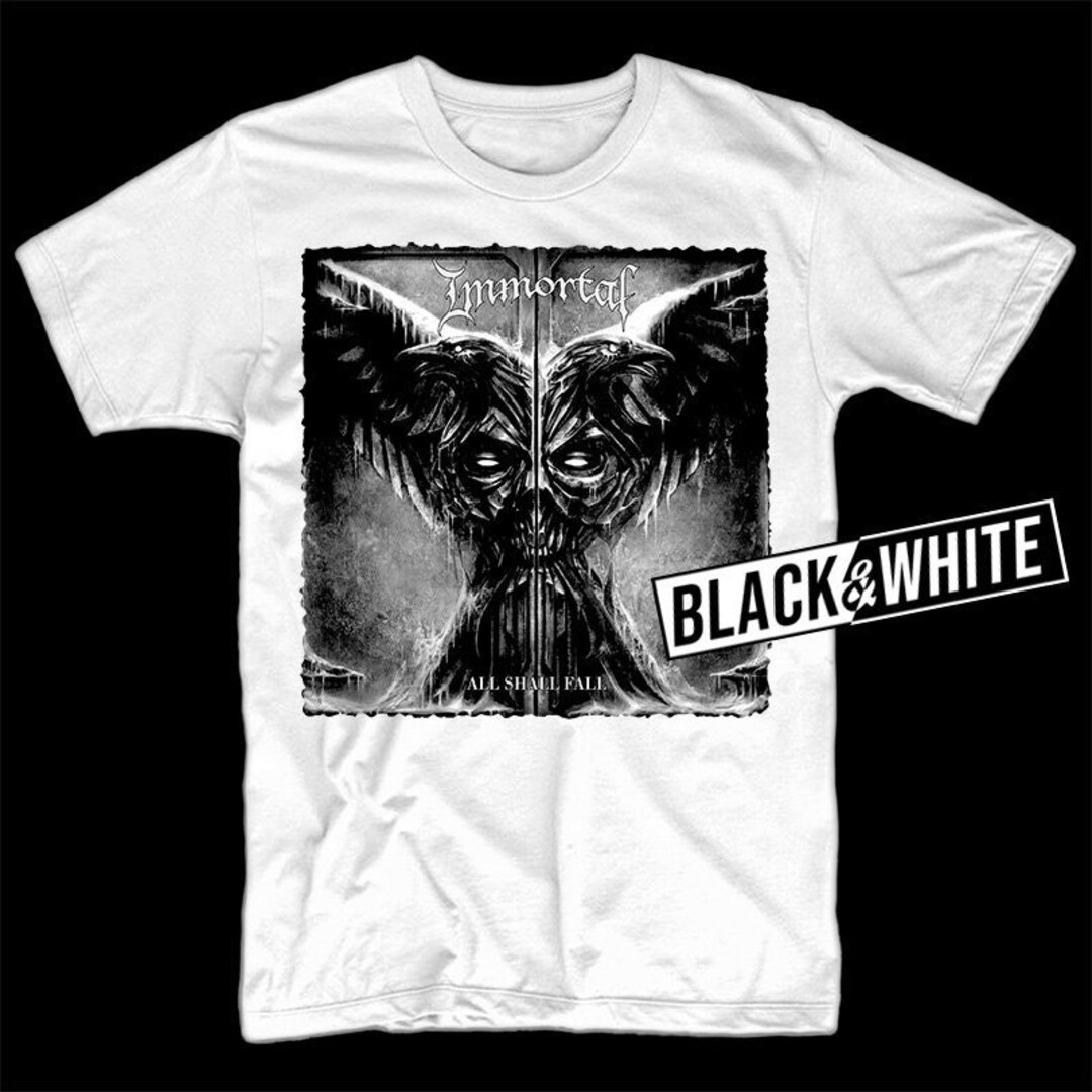 Immortal All Shall Fall V2 Album Cover Metal Hard Rock Music T - Etsy