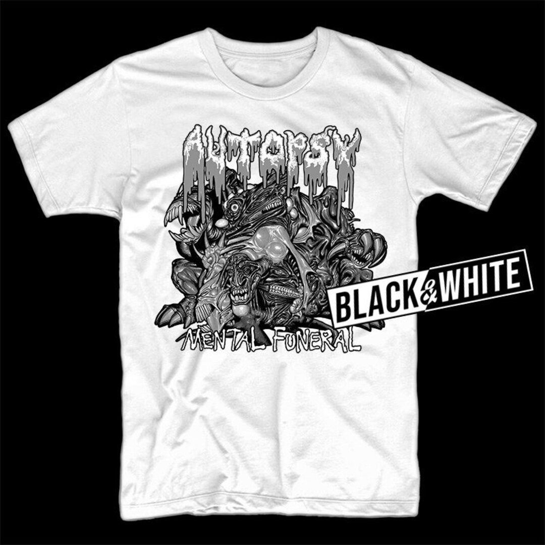 Autopsy Mental Funeral Poster Album Cover Metal Hard Rock - Etsy