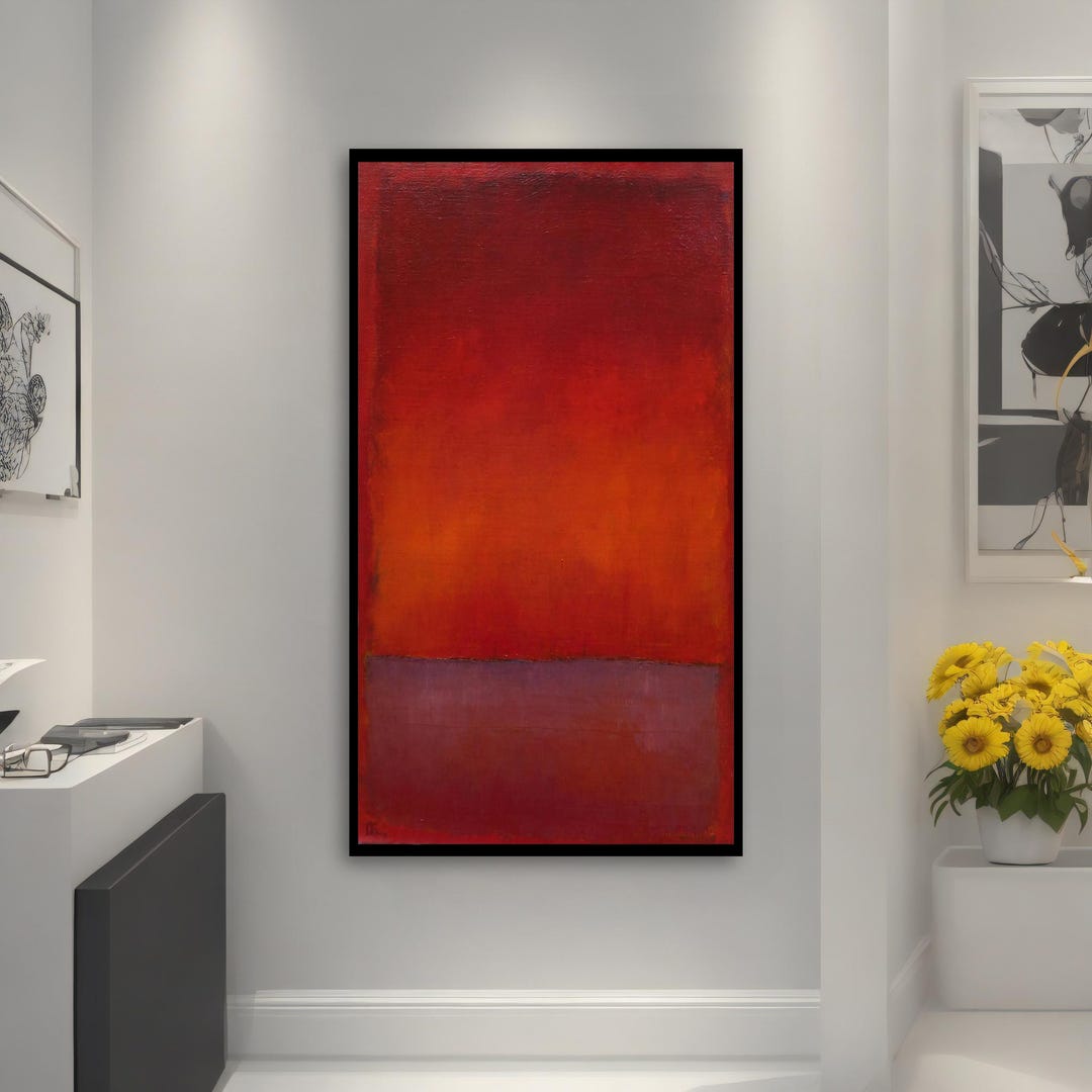 Mark Rothko's Iconic 'untitled, 1952' Canvas Painting – A Stunning Gift ...