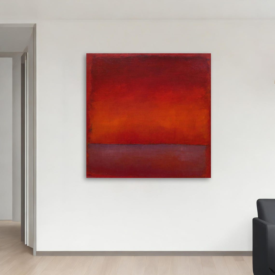 Mark Rothko ‘no. 14, 1960’ Red Abstract Expressionist Canvas Painting ...