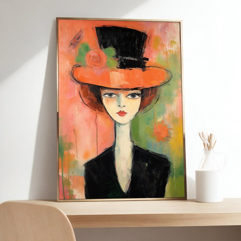 Natural Colors Art Print, Innocent Woman, White Skin Decor, Canvas Wall ...