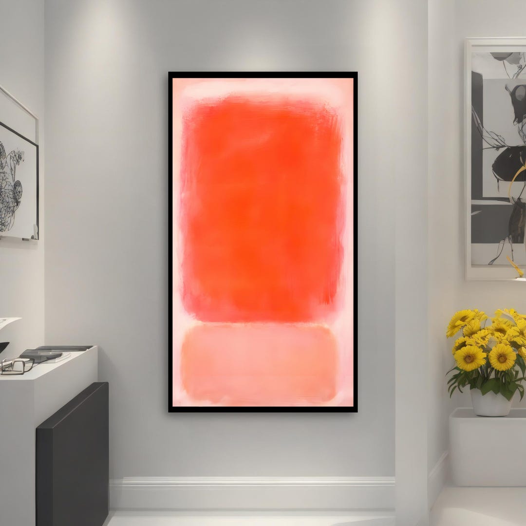 Mark Rothko's Radiant 'untitled, 1961' Canvas Painting – A Beautiful ...