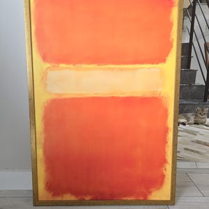 Mark Rothko's Iconic 'untitled, 1952' Canvas Painting – A Stunning Gift ...
