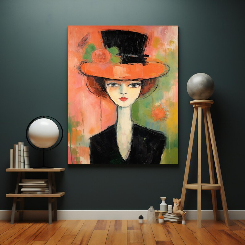 Natural Colors Art Print, Innocent Woman, White Skin Decor, Canvas Wall ...