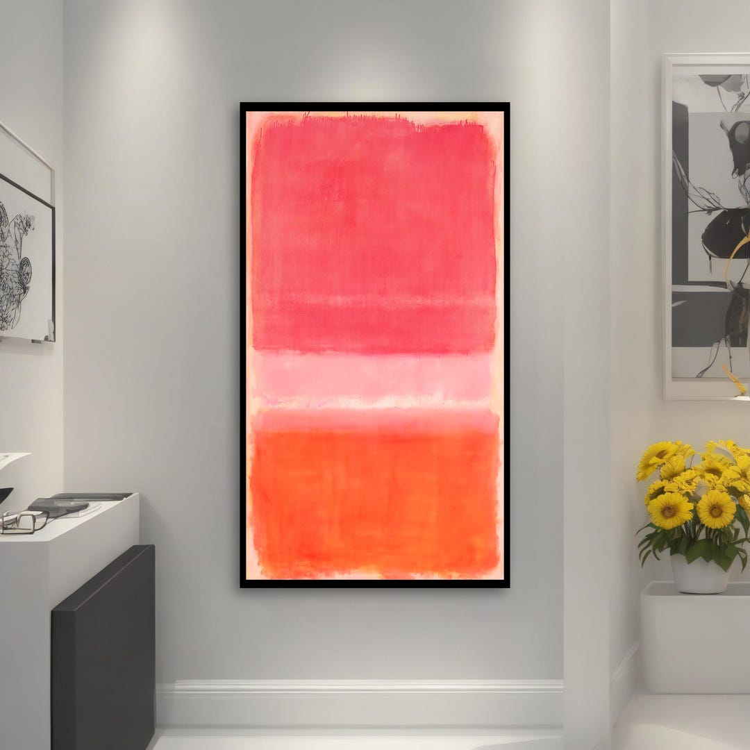 Mark Rothko's Radiant 'untitled, 1959' Canvas Painting – A Stunning ...