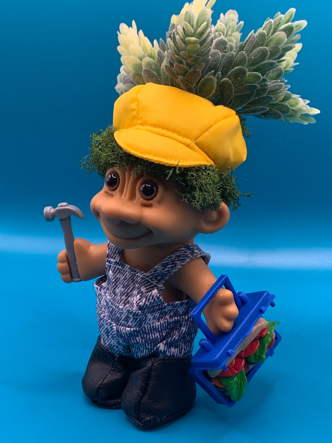 Construction Worker Troll With Lunch Box - Etsy