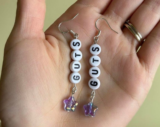Guts Dangly Earrings, Guts Tour, Olivia Guts Earrings, Guts Merch - Etsy