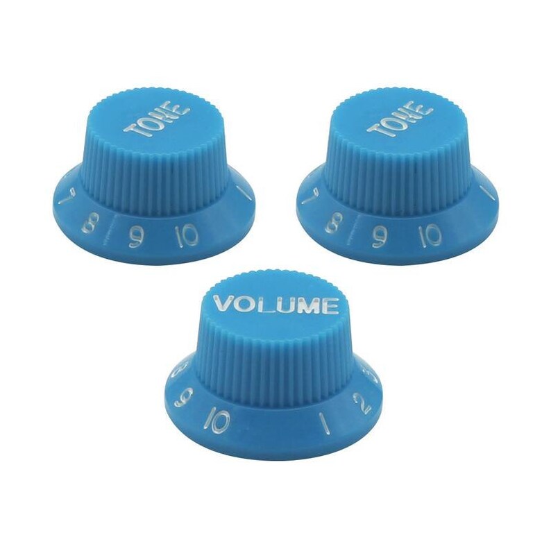 Fender Stratocaster Style Guitar Knobs for Tone and Volume Control - Etsy