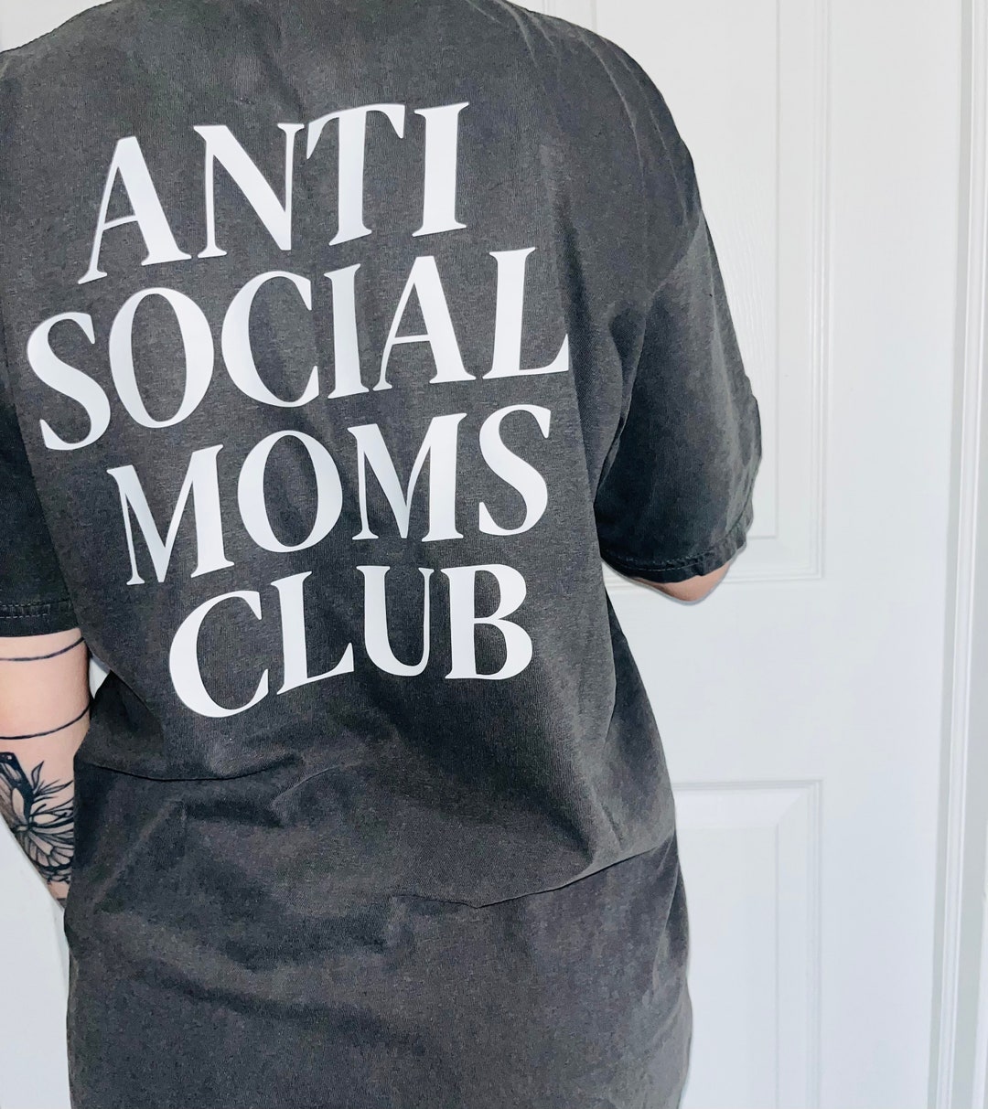 Anti Social Moms Club Tee - Etsy