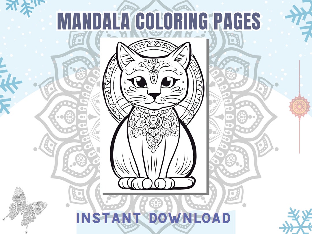20 Mandala Coloring Pages, High-quality Coloring Designs, Mandala ...