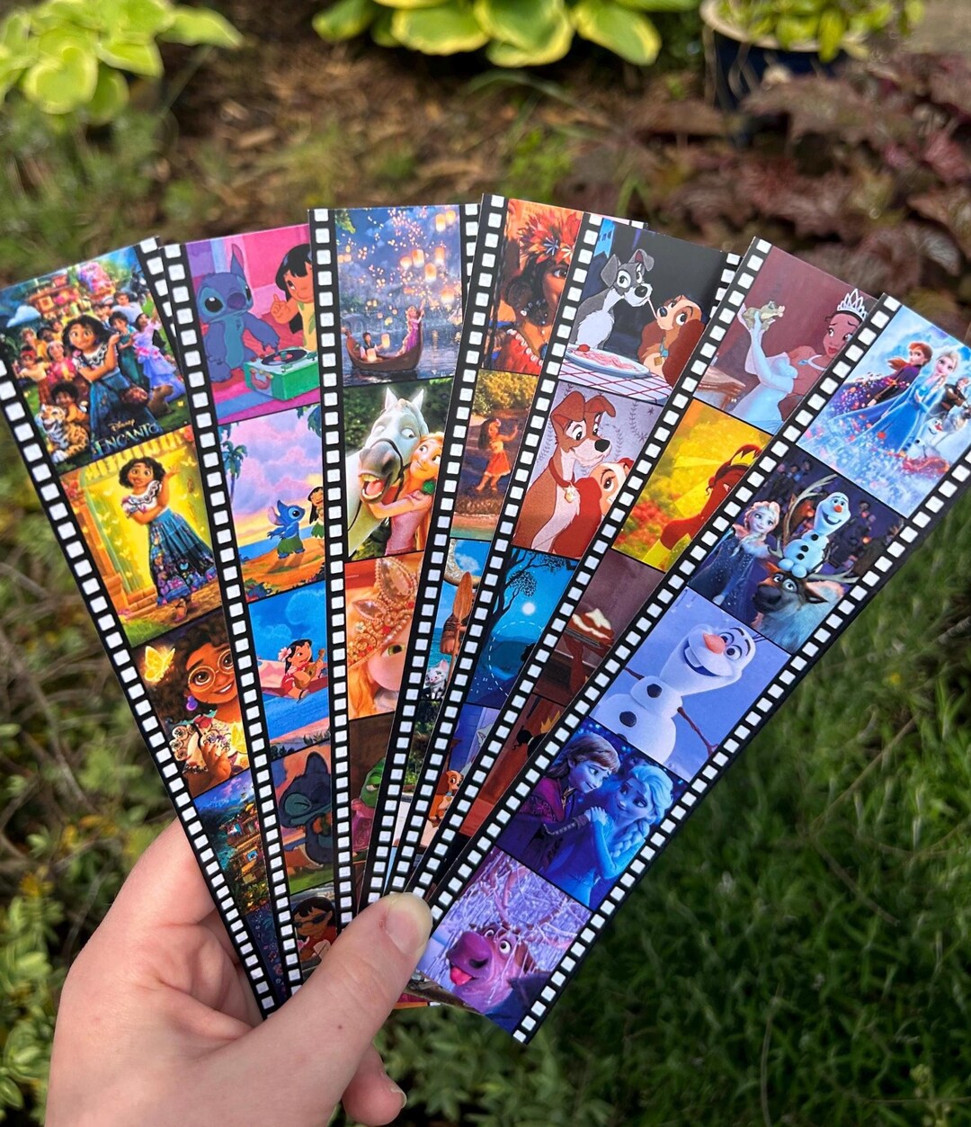 Disney Bookmark/ Lady and the Tramp Frozen Moana Tangled Princess and ...