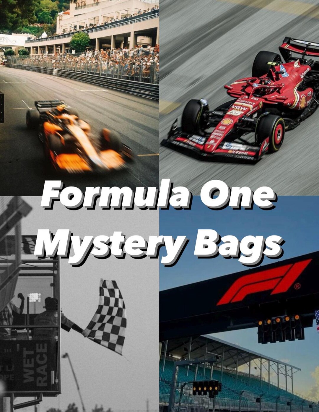 Formula One Mystery Bag / F1 Stationary Merch Sticker Sets / Lando ...