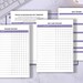Addiction Recovery Worksheets, Sobriety Worksheets, Sobriety Planner ...