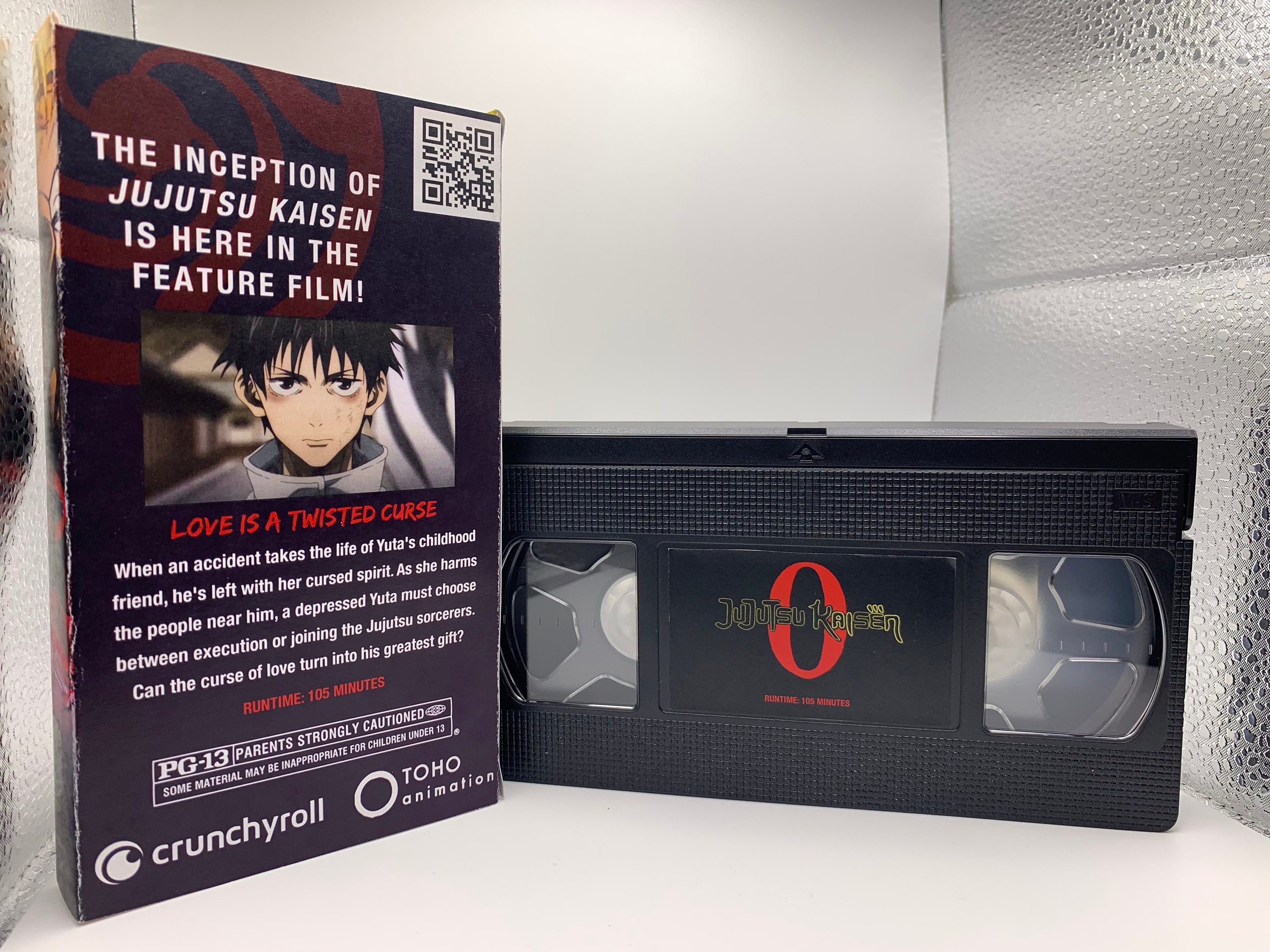 Jujutsu Kaisen 0 Zero 2021 Custom VHS Sleeve Slip Cover - Etsy