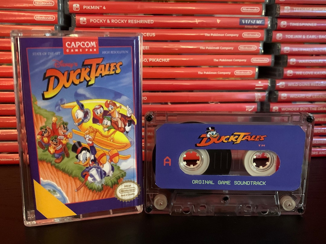 Ducktales (1989, Nintendo Entertainment System NES) Custom Cassette ...