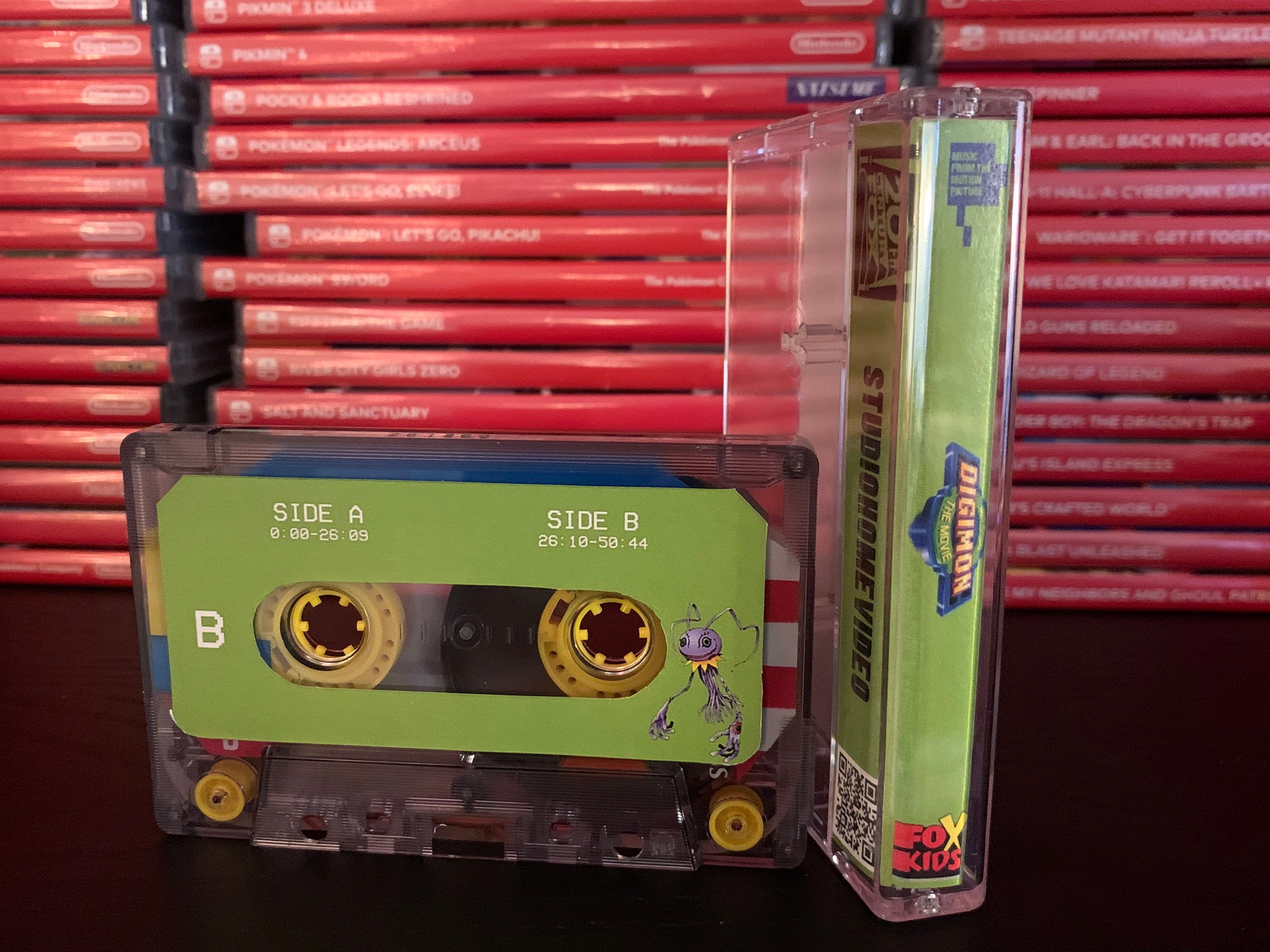 Digimon: the Movie (2000) Custom Cassette Tape for Soundtrack OST - Etsy