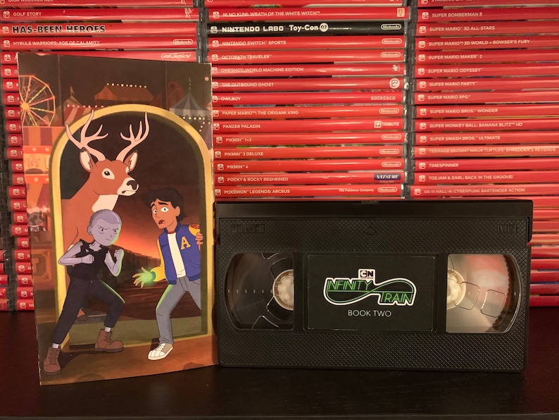 Infinity Train: Book Two 2020 Custom VHS Sleeve Slipcover Functional ...