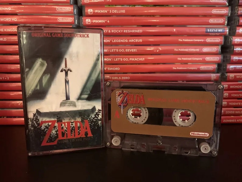 The Legend of Zelda A Link to the Past 1991, Super Nintendo SNES Custom ...