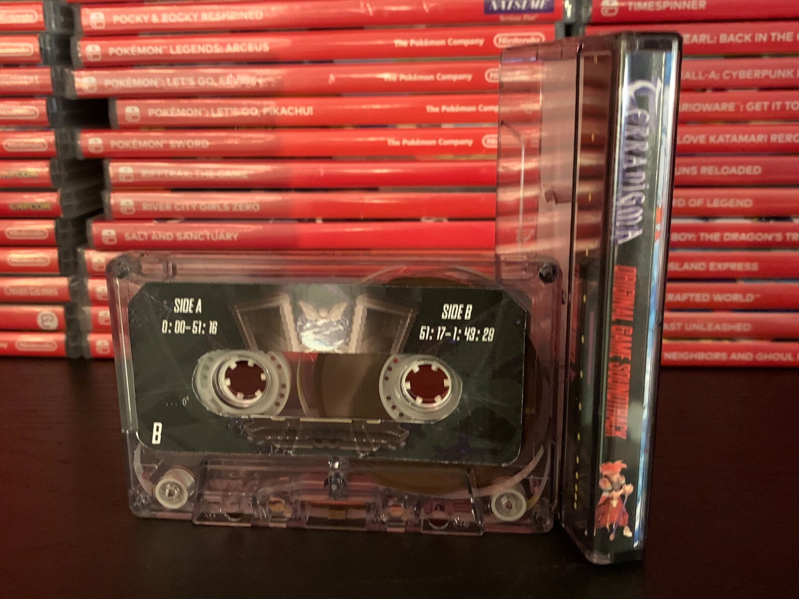 Terranigma (1995, Super Famicom SFC) Custom Cassette Tape Artwork for ...