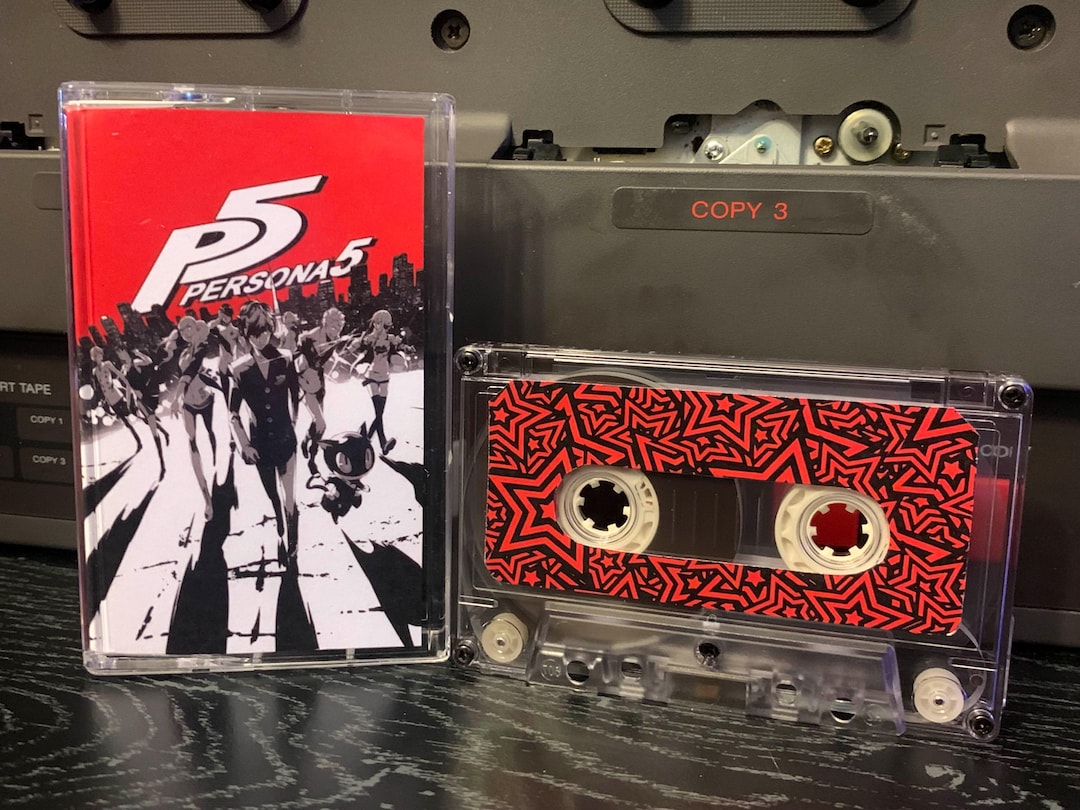 Persona 5 (2016) Custom Cassette Tape Mixtape for Soundtrack OST - Etsy