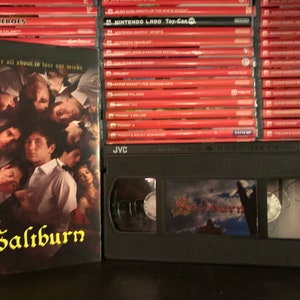 Saltburn (2023) Custom VHS Sleeve Slipcover + Functional Blank VHS Tape ...