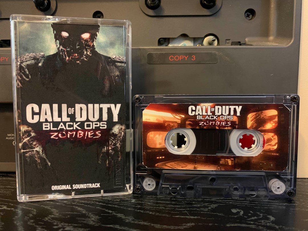 Call of Duty: Black Ops Zombies (2011) Custom Cassette Tape for ...