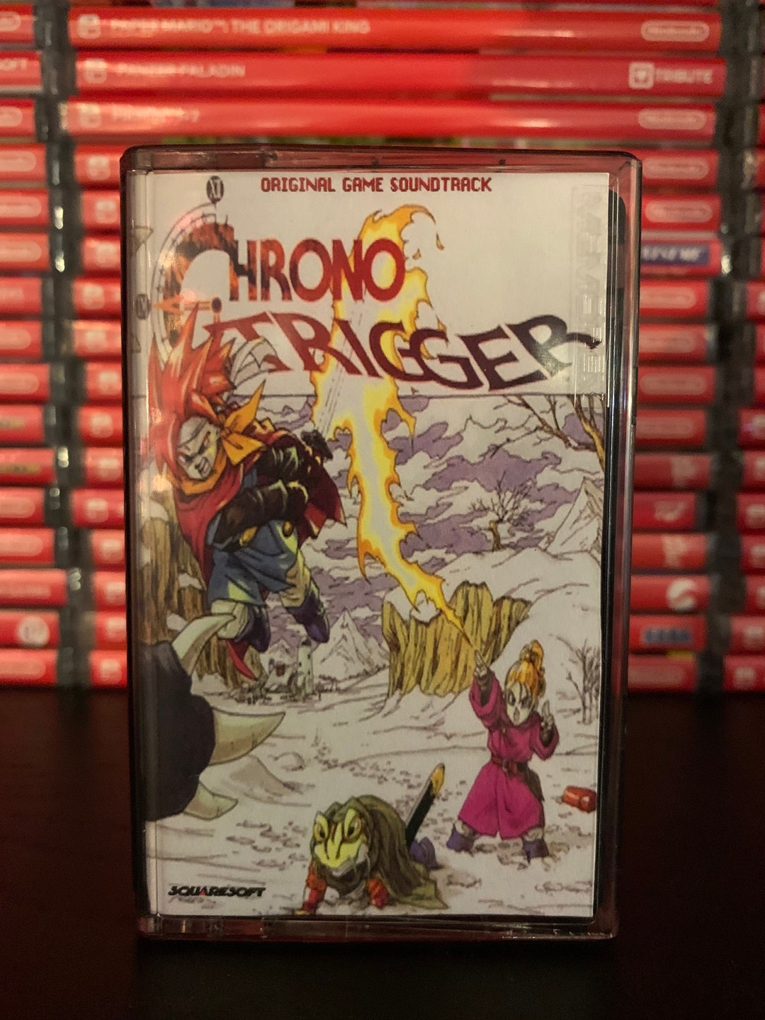 Chrono Trigger (1995, SNES) Custom Cassette Tape Fanart Artwork for ...