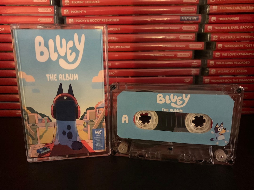 Bluey: the Album Custom Soundtrack Cassette Tape - Etsy