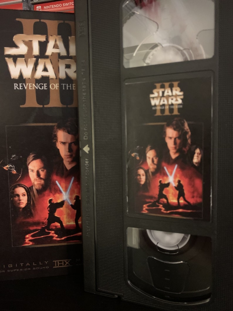 Revenge Of The Sith Vhs