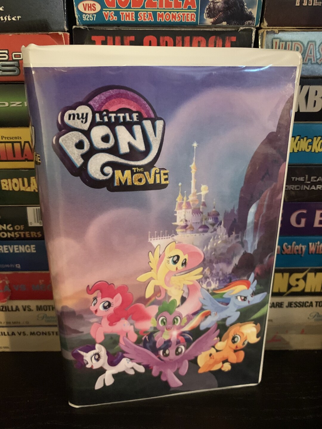 My Little Pony the Movie (2017) Custom VHS Tape Convention Copy - Etsy