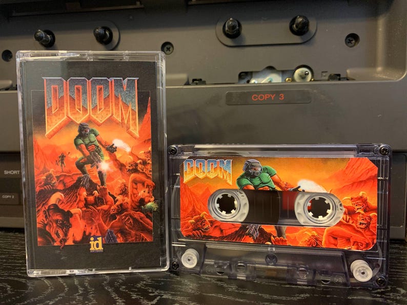 Doom (1993, PC) Custom Cassette Tape for Soundtrack OST - Etsy