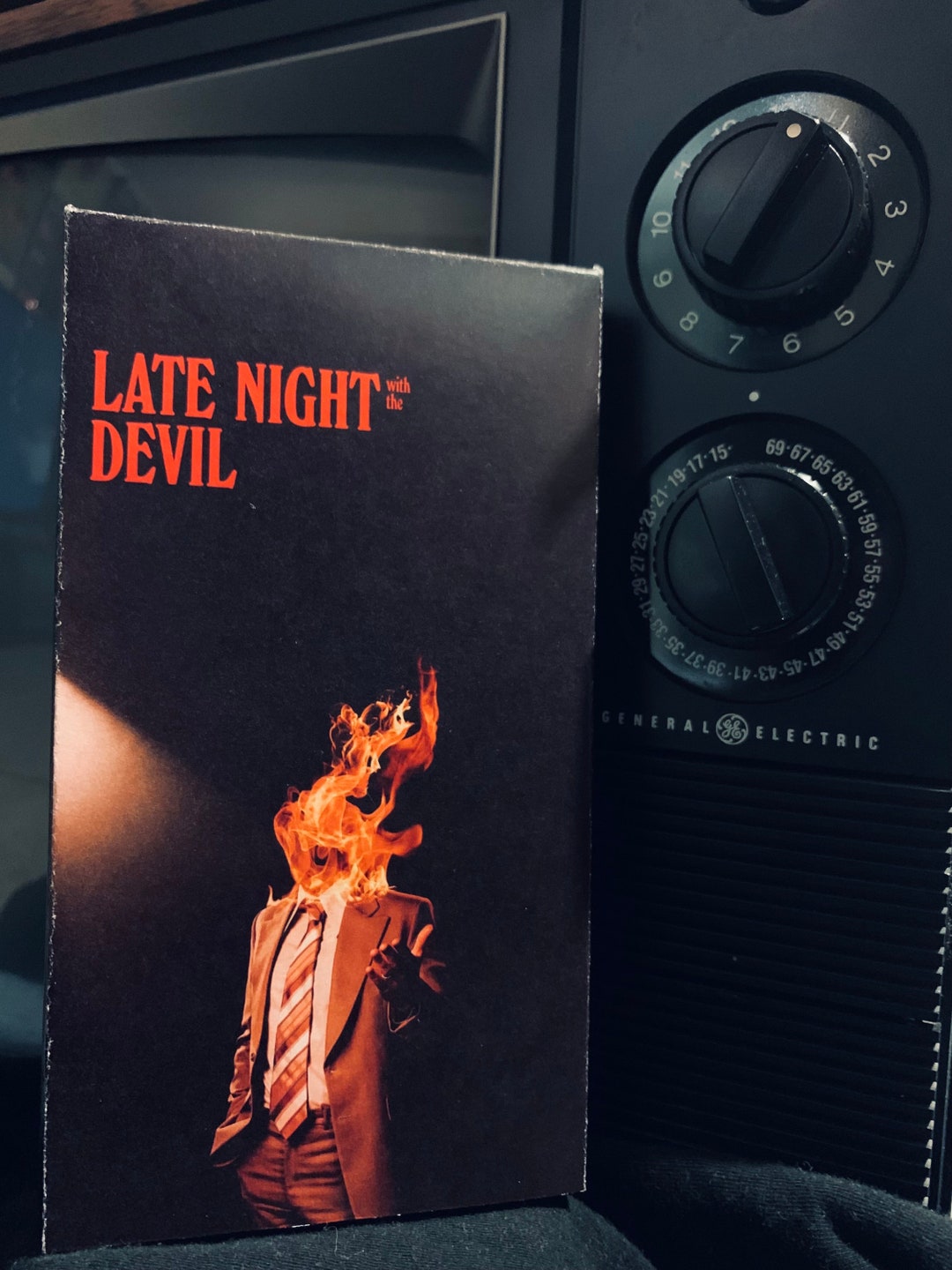 Late Night With the Devil (2024) Custom Horror VHS Tape Convention Copy ...
