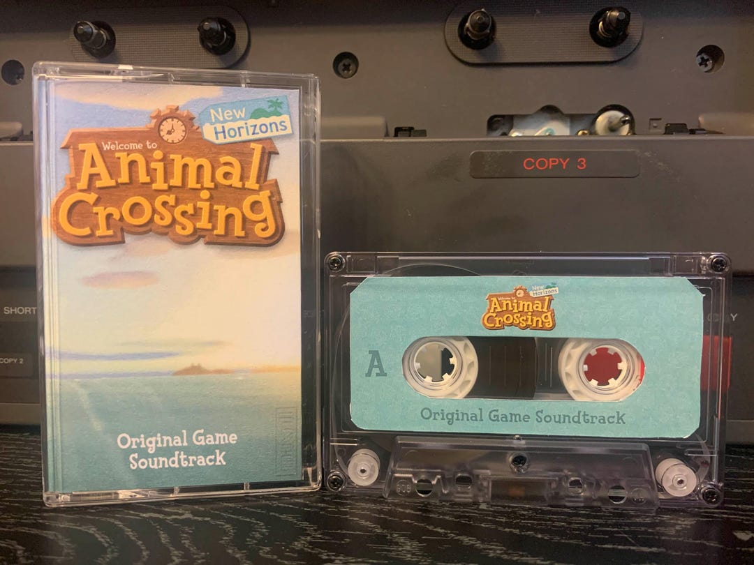 Animal Crossing New Horizons (2020, Nintendo Switch) Custom Cassette ...