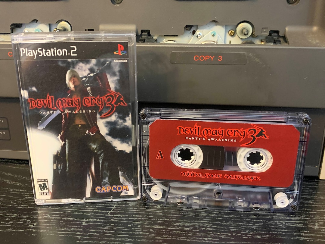 Devil May Cry 3 Dante's Awakening (2005, Playstation 2 PS2) Custom ...